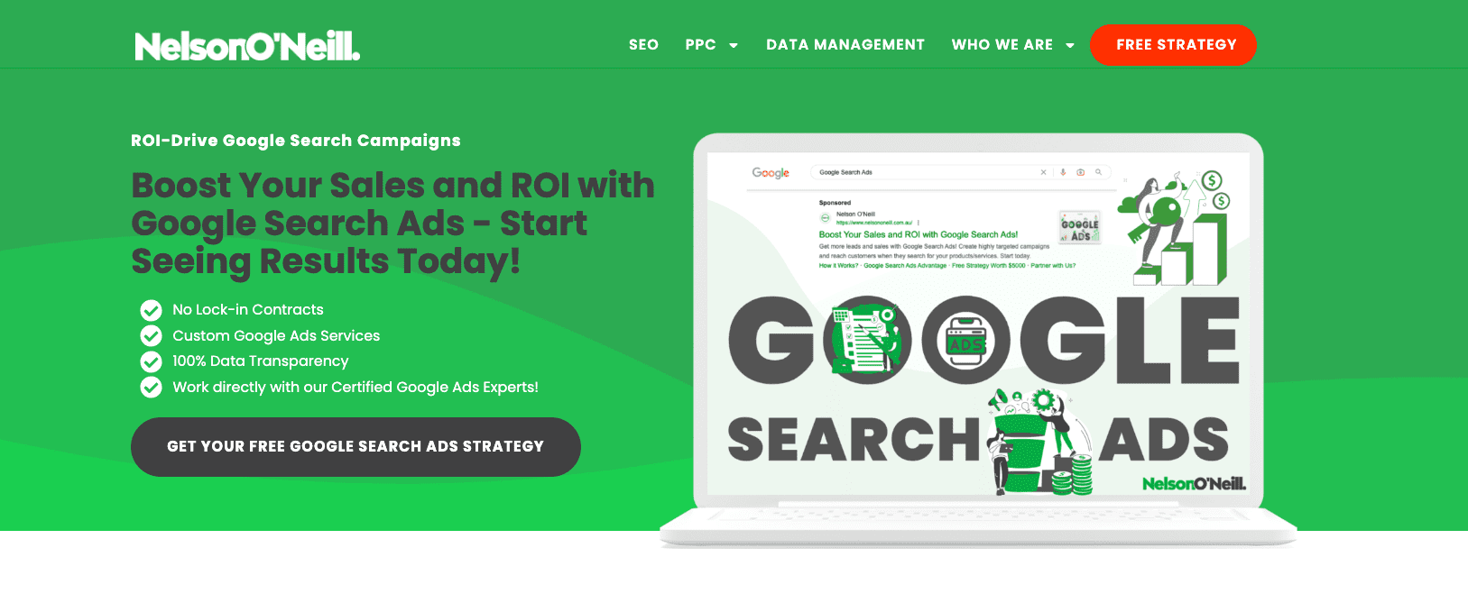 Google Ads Search Advertising Agency In Melbourne, Australia